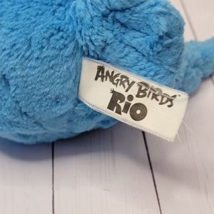 angry birds | Toys | Angry Birds Rio Blue Girl Jewel Plush Stuffed ...